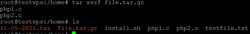 14 Tar Command in Linux (with Examples) - Serverwala