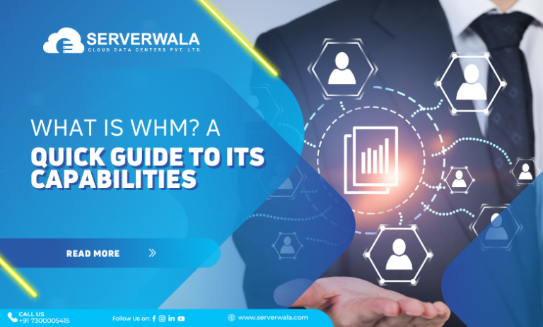 What is WHM? A Quick Guide To its Capabilities - Serverwala