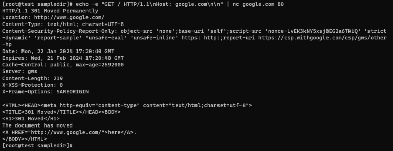 Netcat Command (nc) in Linux with Examples