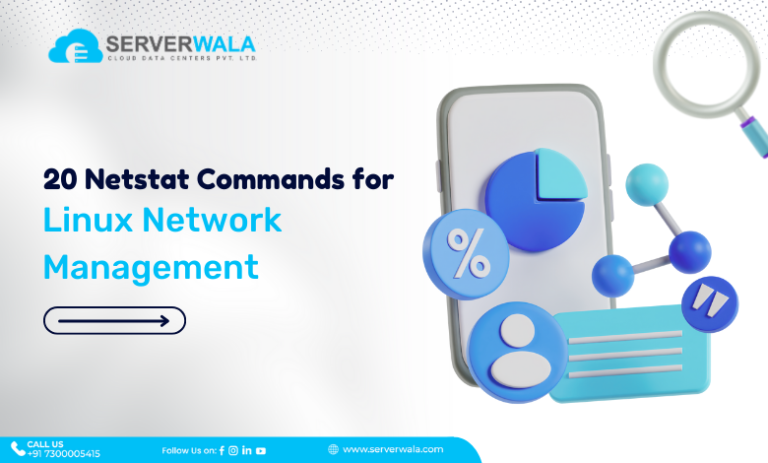 20 Netstat Commands For Linux Network Management Serverwala
