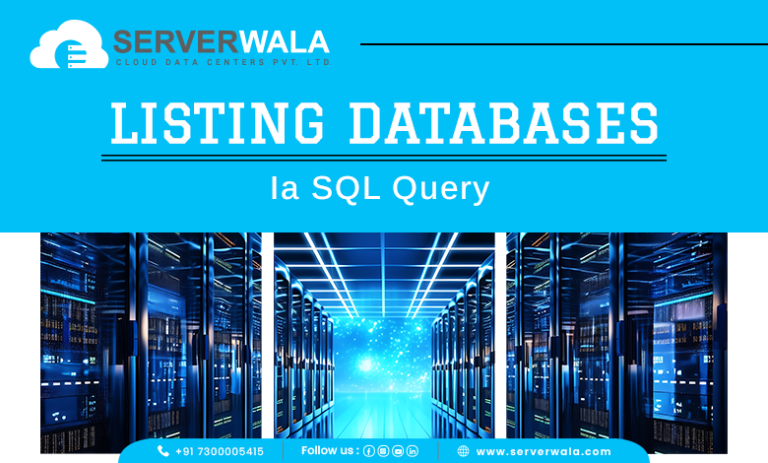 How To List All Databases In Postgresql Serverwala 0743